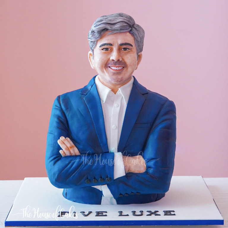 3D Bust cake