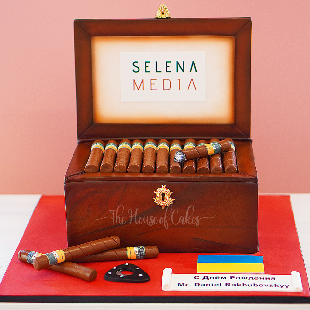 Cigar box cake