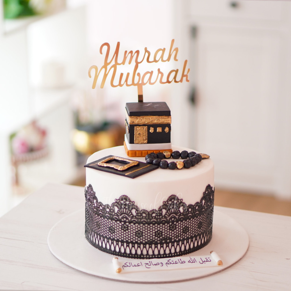 Umrah Mubarak Cake