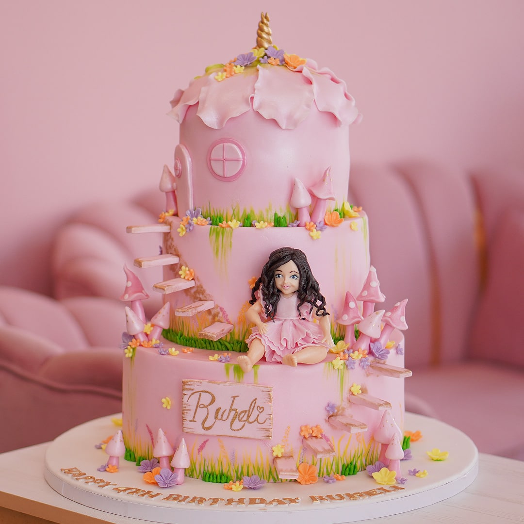 Fairy Princess Birthday Cake