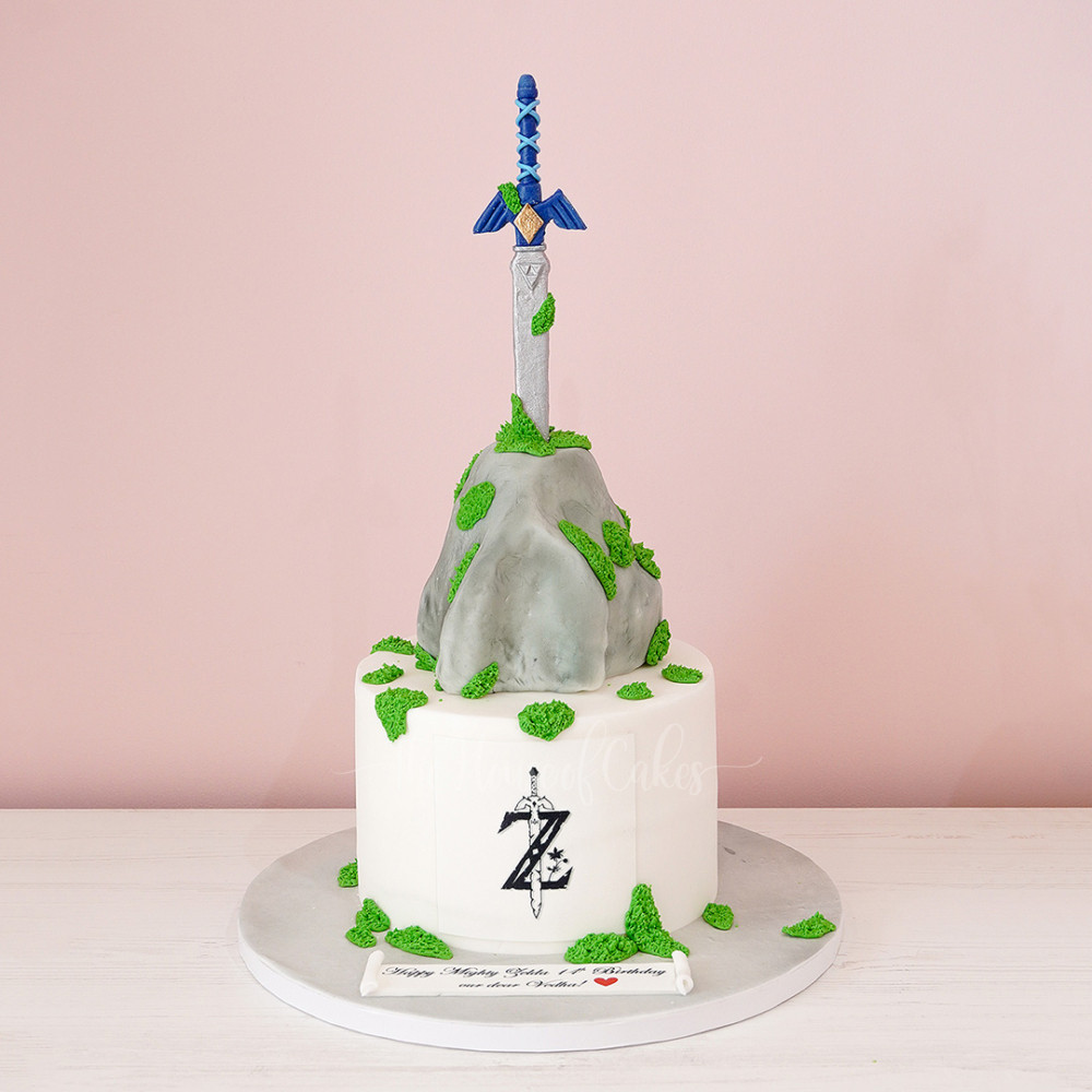 Legend of Zelda cake