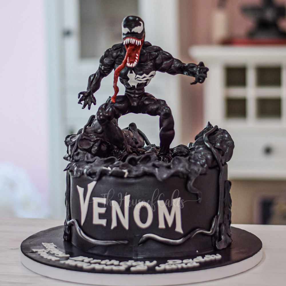 Venom cake 1