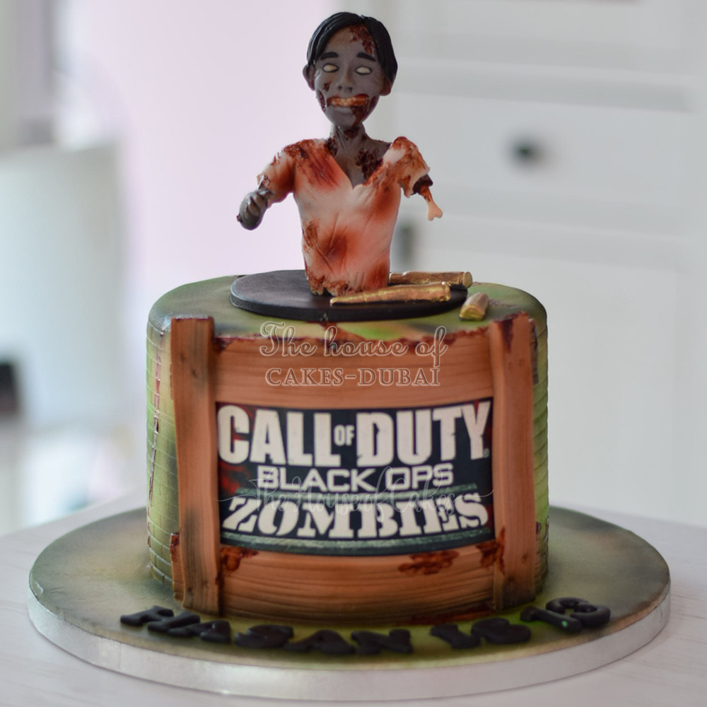 Call of duty ghosts cake