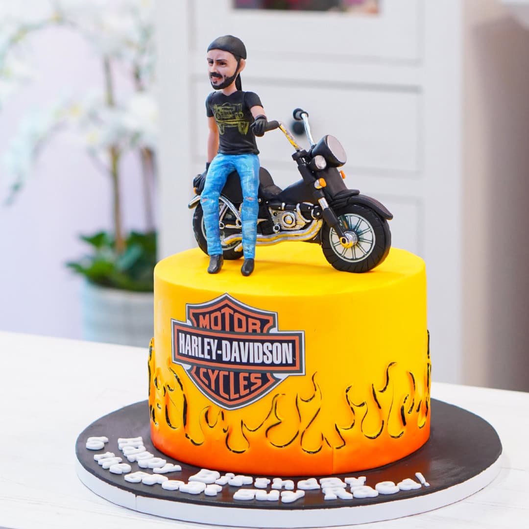 Harley Davidson Fondant Logo Harley Davidson Edible Image Frosting