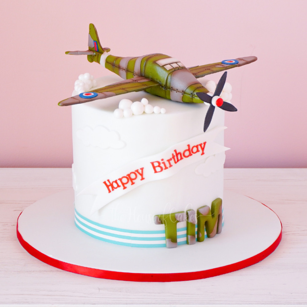Military plane cake | Cakes for men | Cakes in Dubai