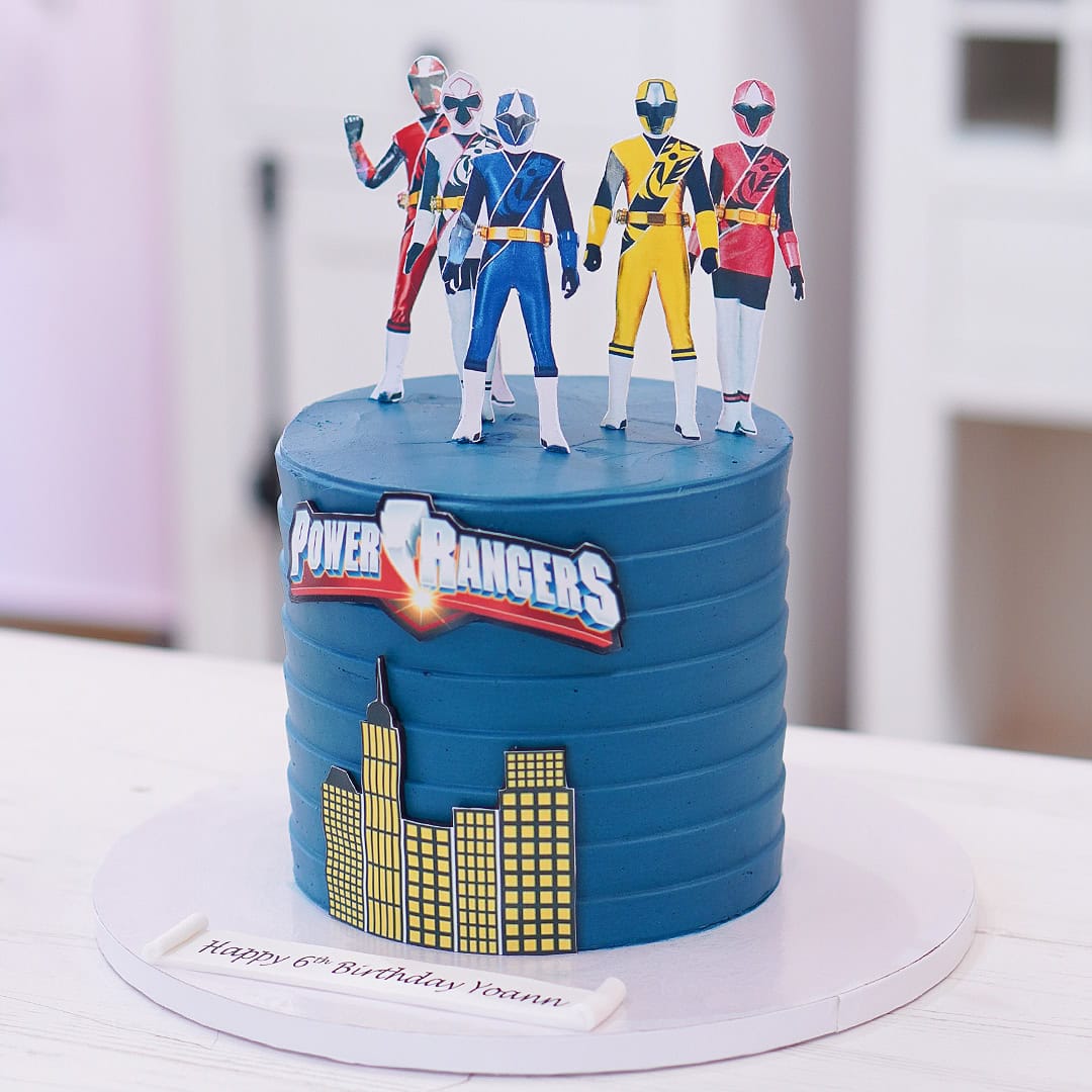This Power Rangers Cake Power Rangers Cake