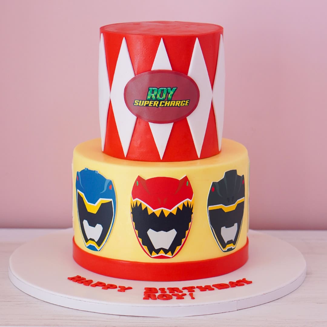 This Power Rangers Cake Power Rangers Cake