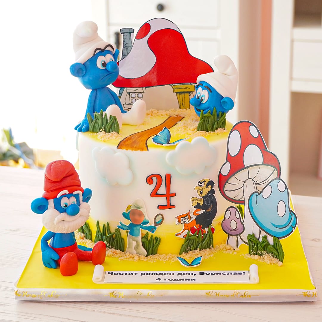 Smurf Cake