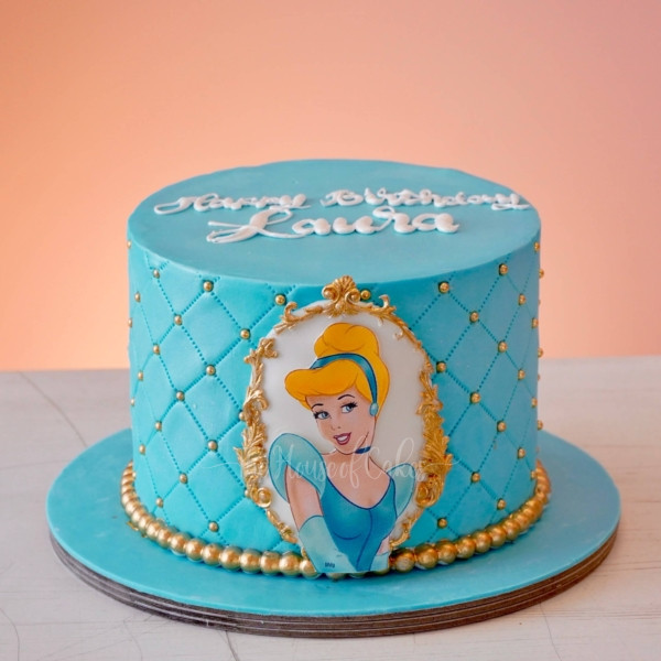 Cinderella Princess Cake Princess Cinderella Cake At ₹ 1150/piece