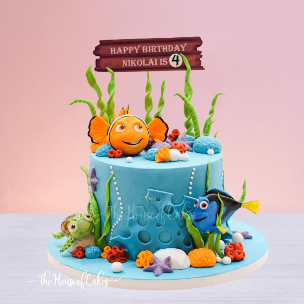 Finding Nemo Cake in Dubai | The House of Cakes Bakery