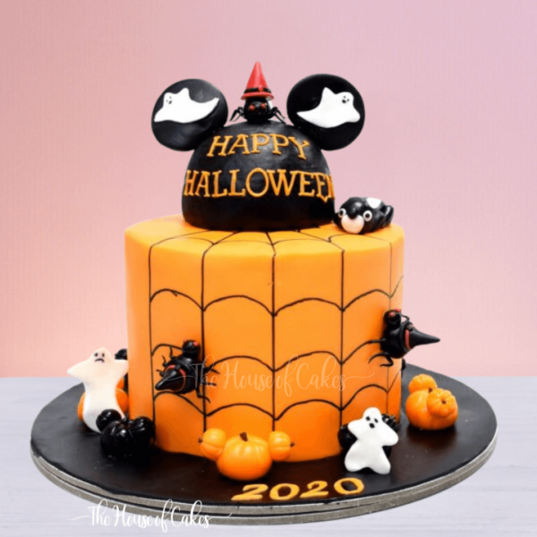 Halloween Cake Fondant Halloween Pumpkin Cake