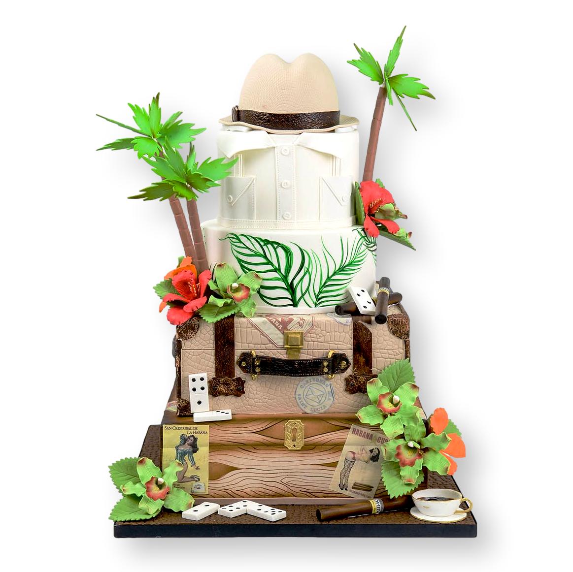 Havana themed cake