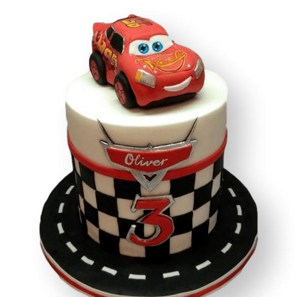 Lightning McQueen Cake 9