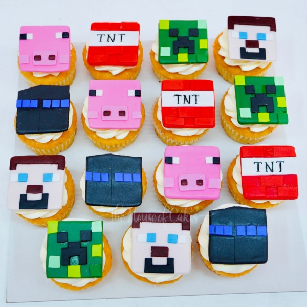 Order Minecraft Cupcakes at The House of Cakes Bakery