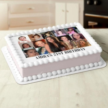Photo collage cake | Cakes with Photo in Dubai | Photo Cake