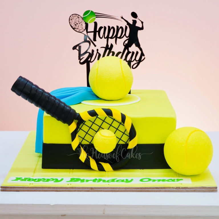 Tennis theme cake | Tennis cake in Dubai | Best Cakes Dubai