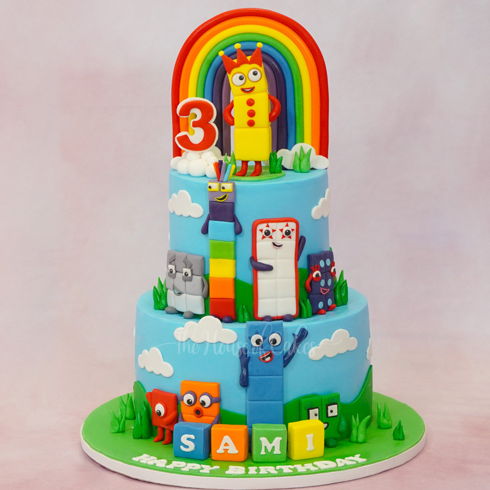 Numberblocks cake 1