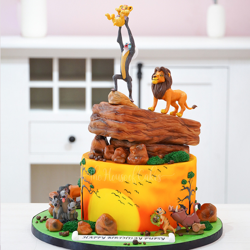 The Lion King Cake 6