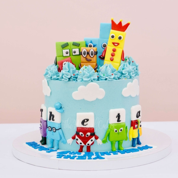 Custom Numberblocks Cake in Dubai | House of Cakes