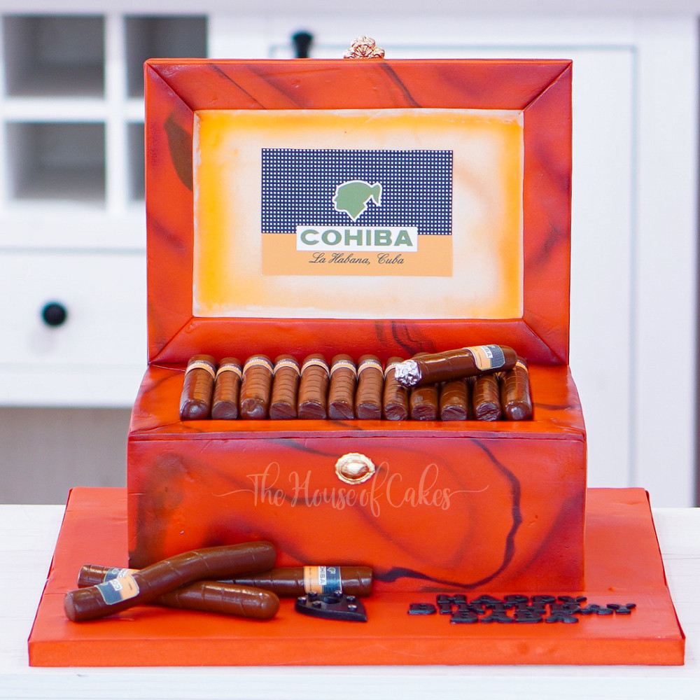 Cohiba Cigar Box Cake | Cake on line