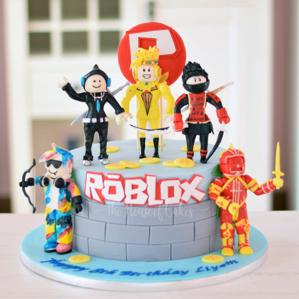Exquisite Roblox Cake by The House of Cakes Dubai