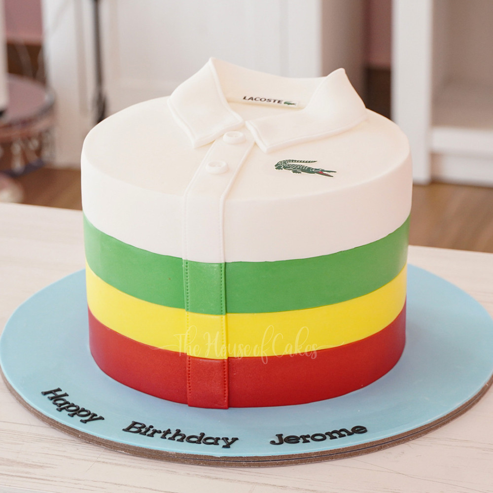 Lacoste shirt Cake