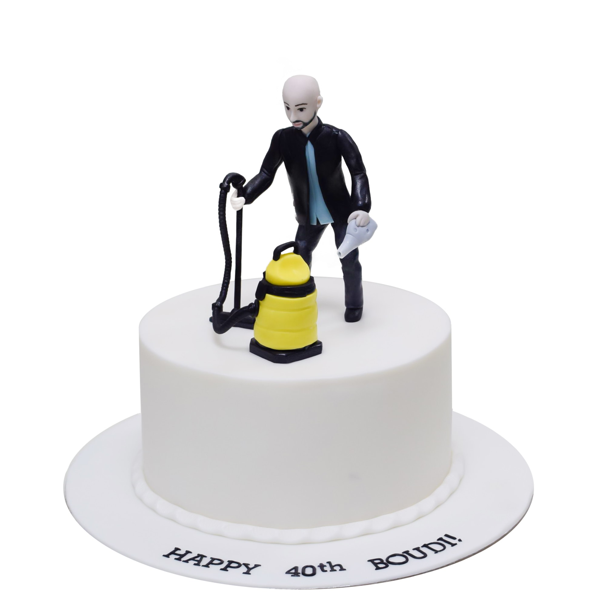 Men with vacuum cleaner | Cake for men | Guys cakes