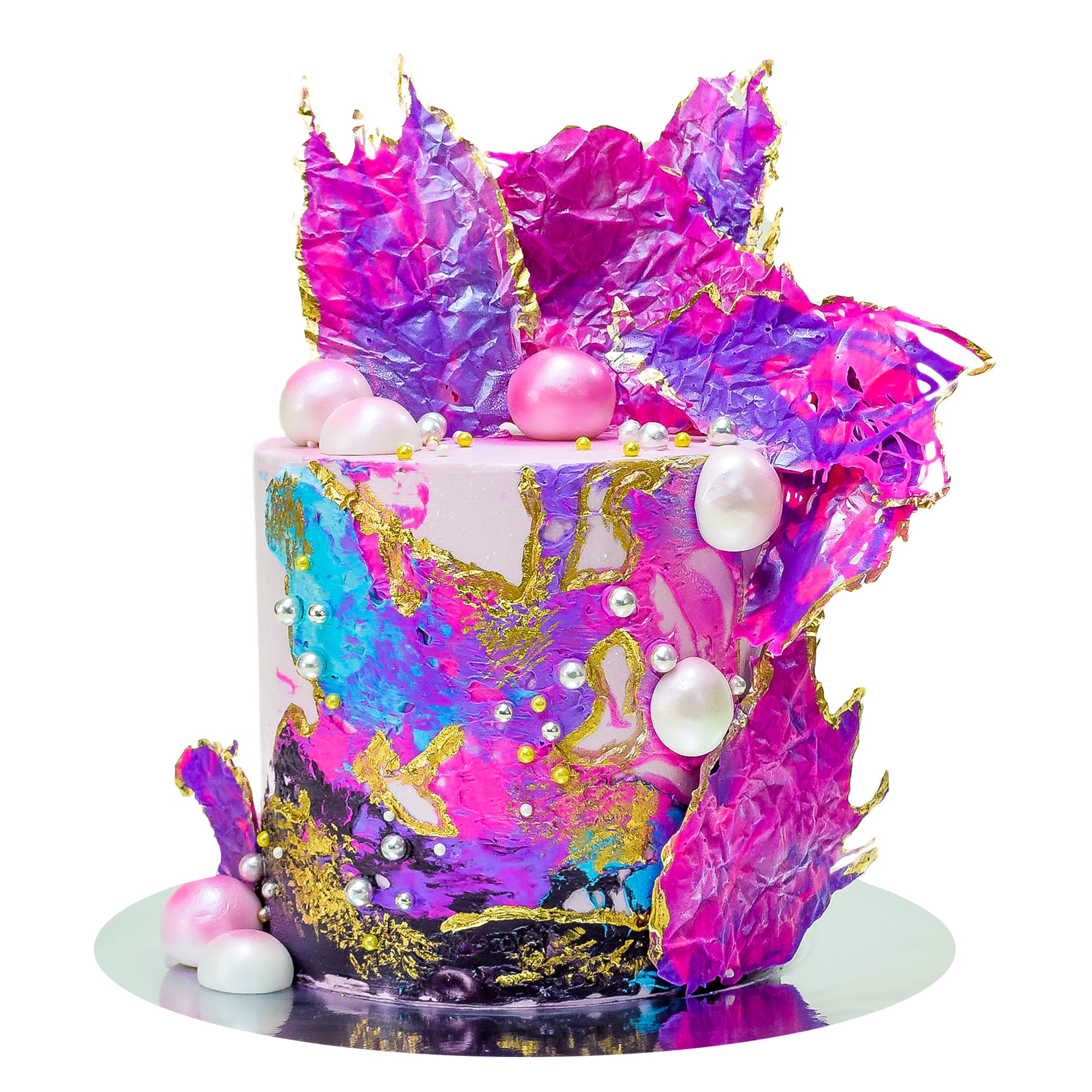Modern futuristic cake 1