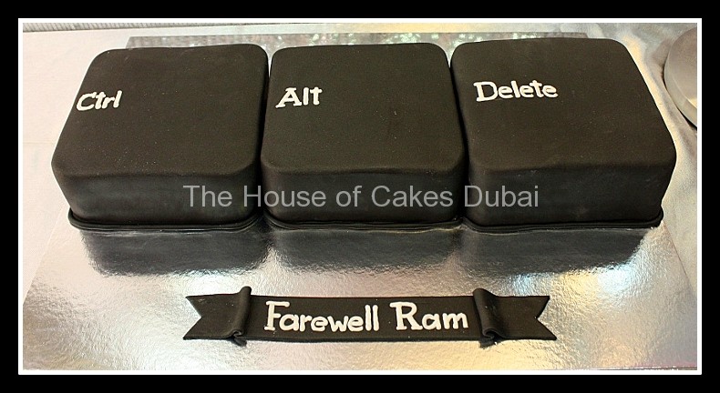 CTR ALT DEL cake