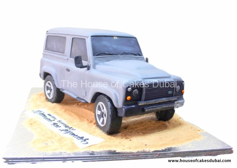 Land Rover Cake