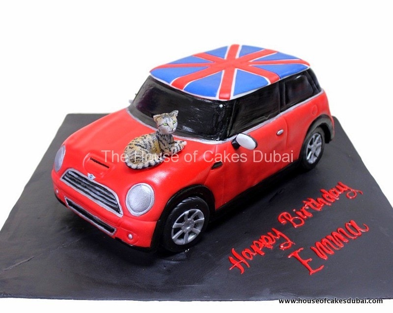 Mini Cooper cake