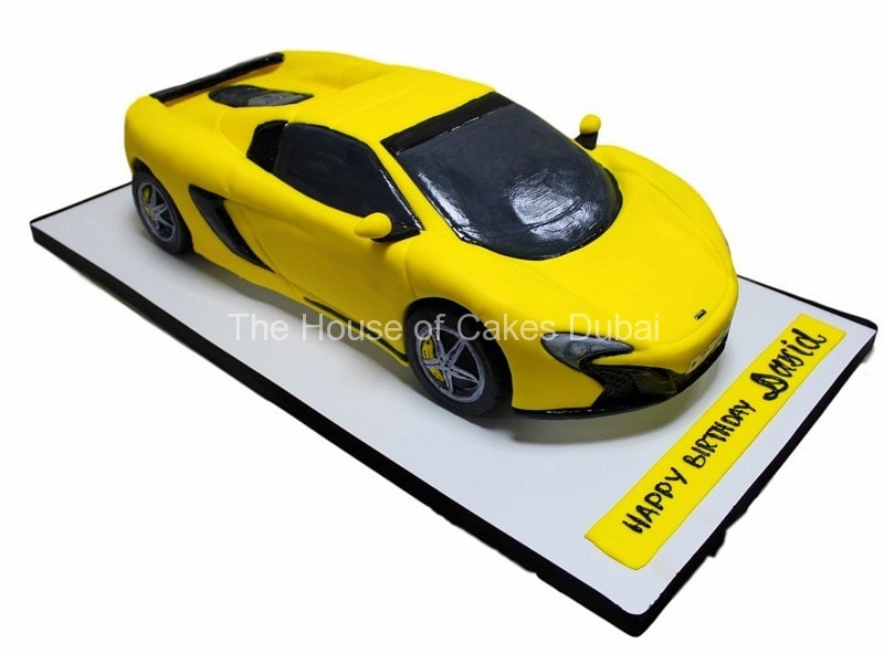 McLaren 675LT Car Cake
