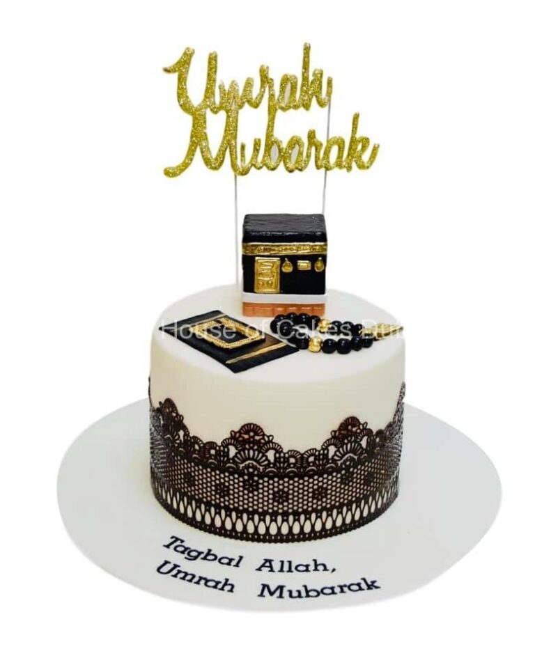 Umrah Mubarak Cake
