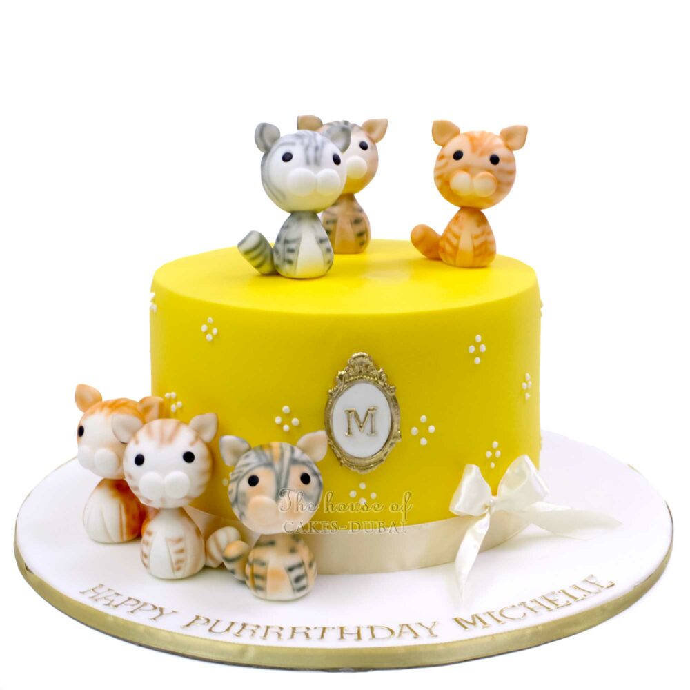 Cake with cats 3 | Cakes for Girls | Best cakes in Dubai