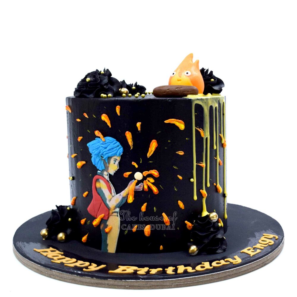 Howl's Moving Castle Cake