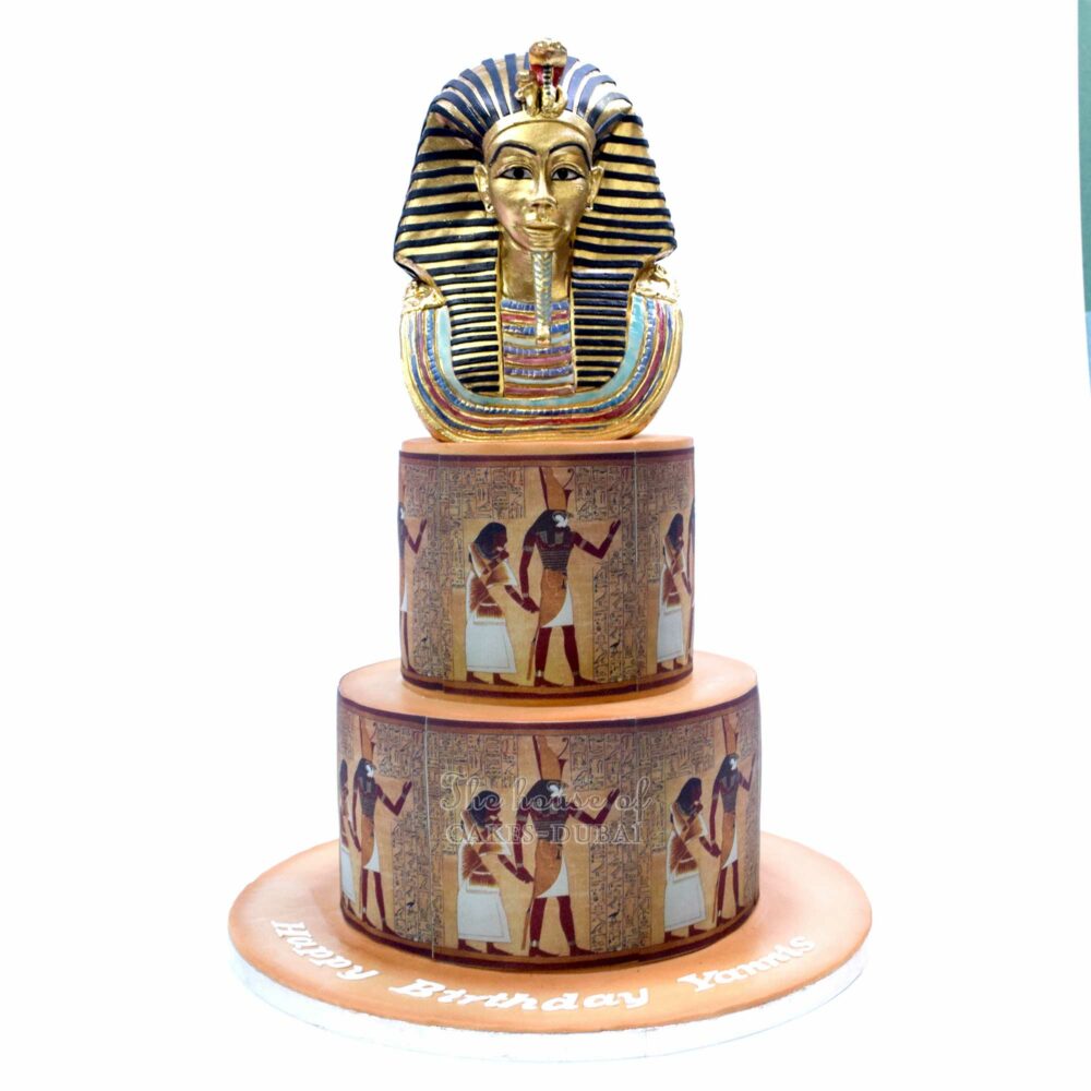 Egypt Pharaoh Gods theme cake