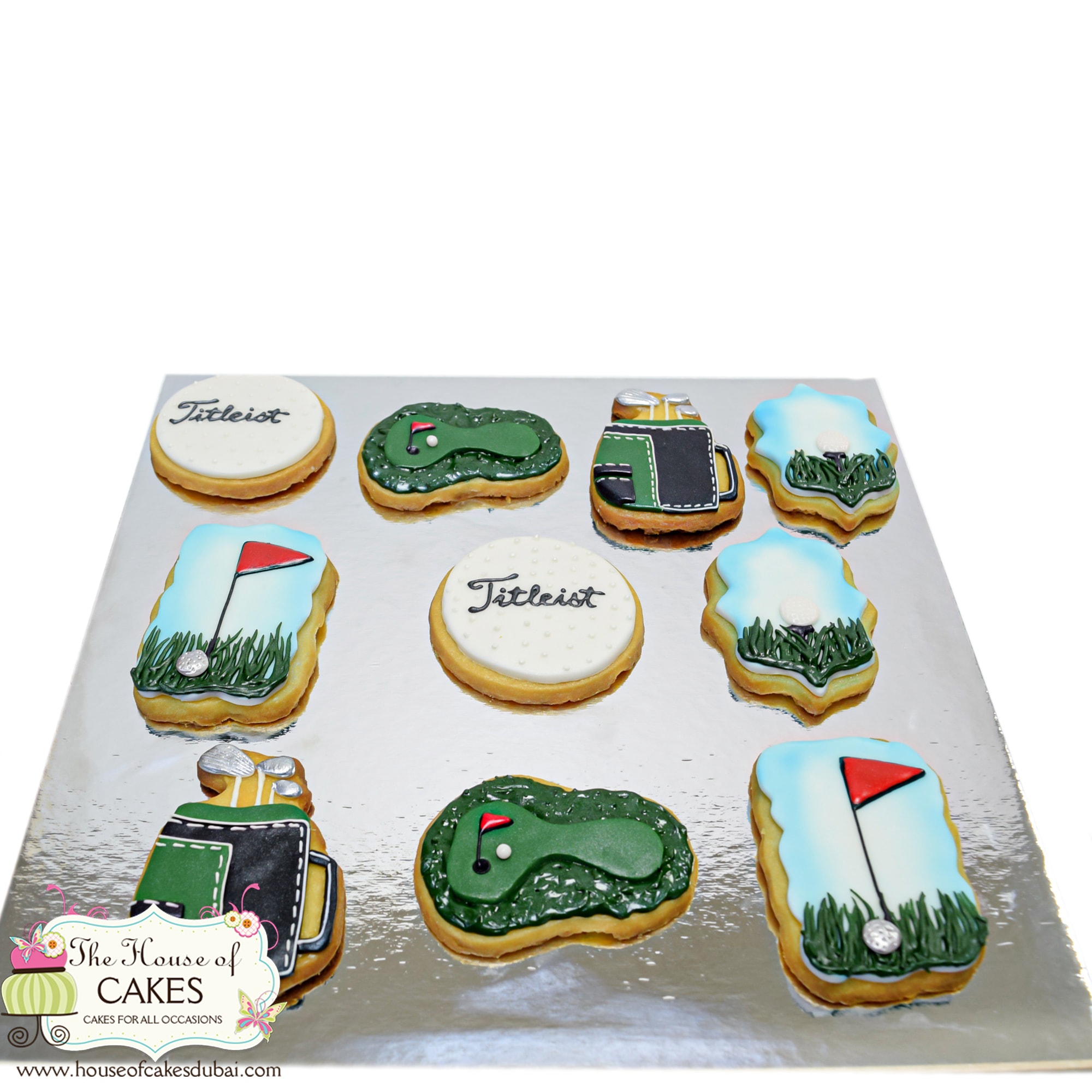 Golf Cookies 2 | Decorated cookies | Cookies in Dubai