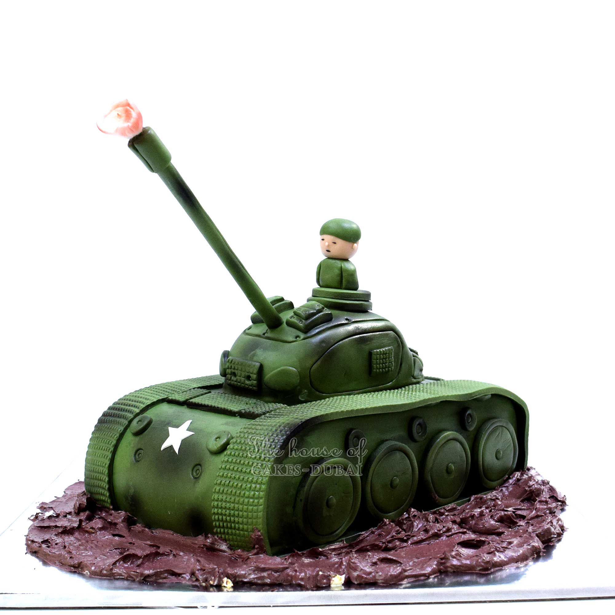 Tank cake 3