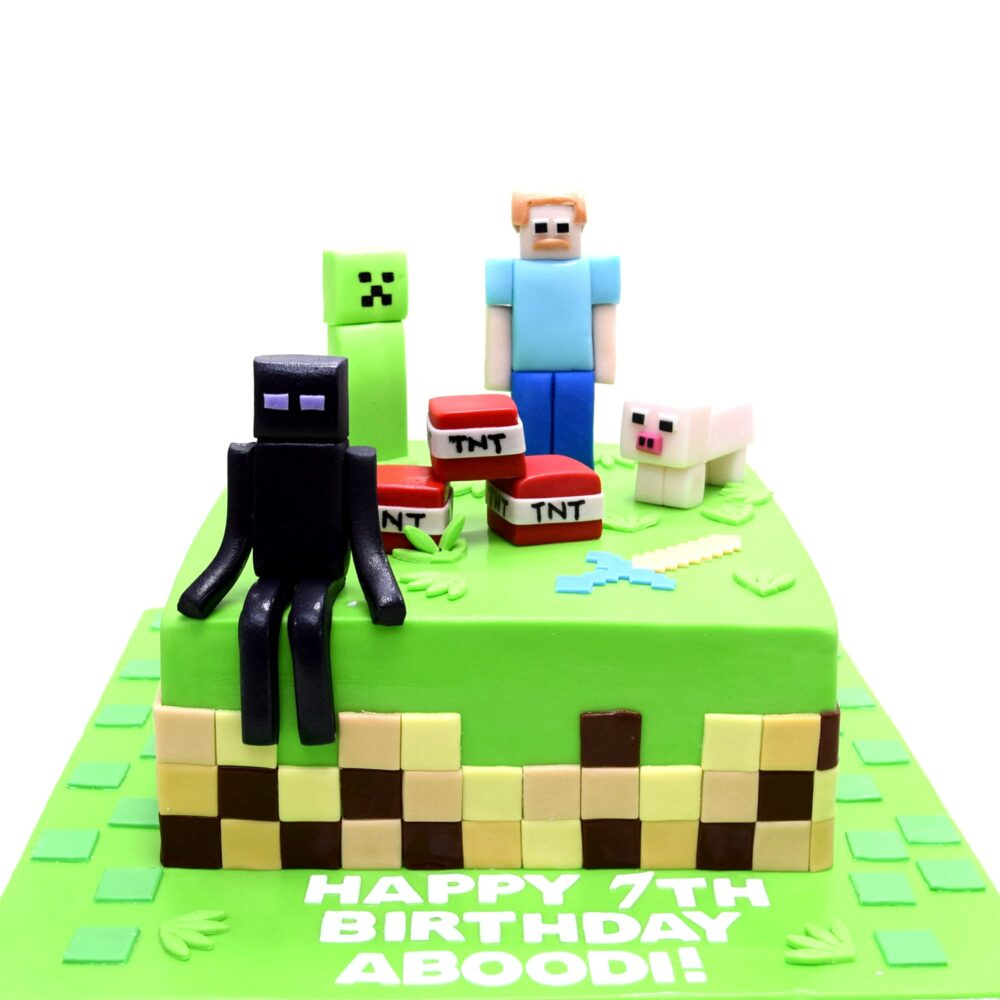 Minecraft Cakes | Minecraft Cakes in Dubai | Gamer Cakes