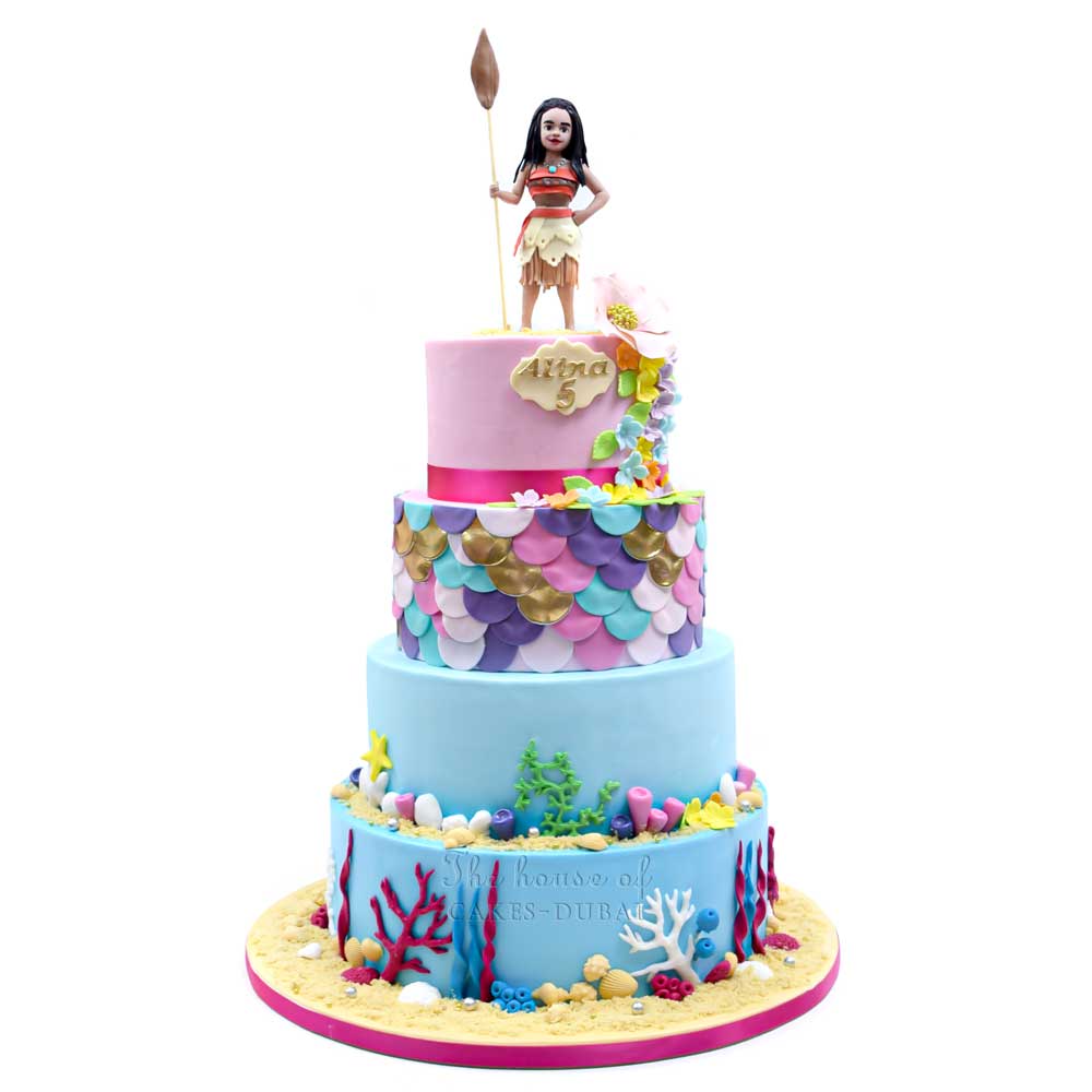 Moana Cake 10 | Cakes for girls | Cakes for kids
