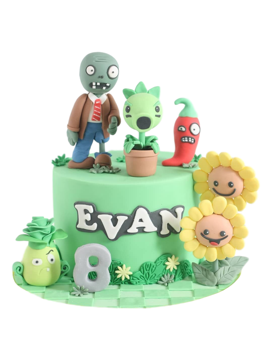 Plants vs. Zombies Cake 1