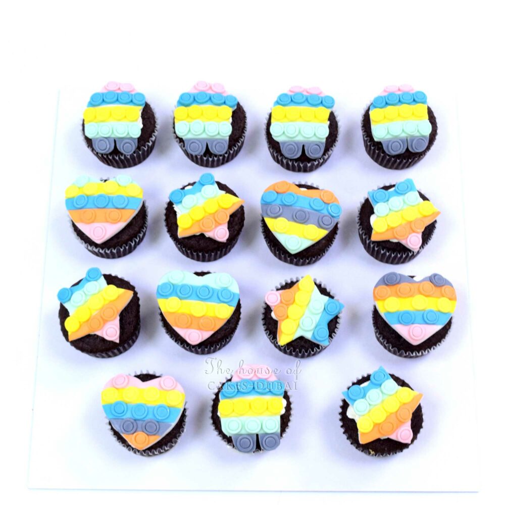 Bubble popper fidget cupcakes