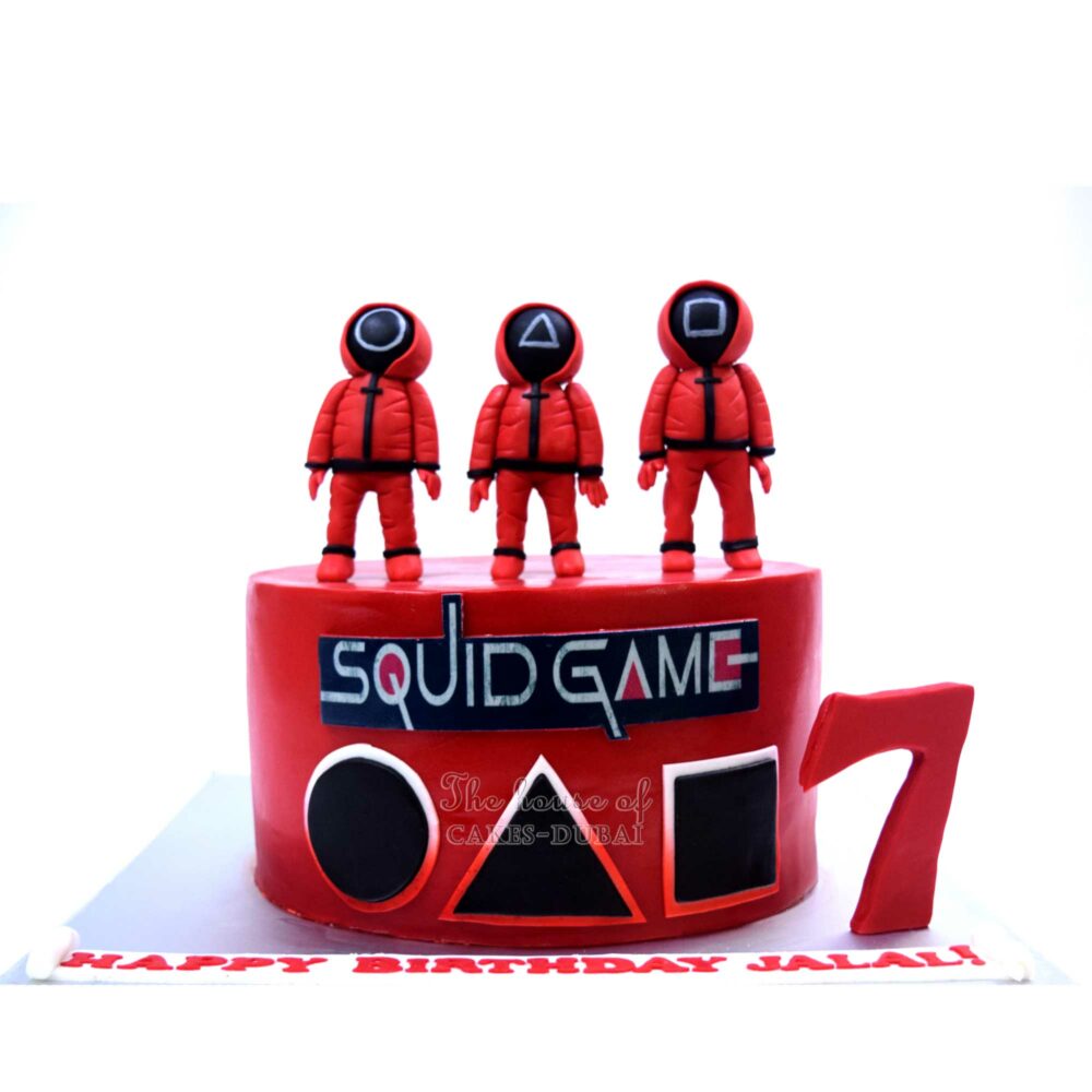 Unique Squid Games Cake: A Must-Try in Dubai