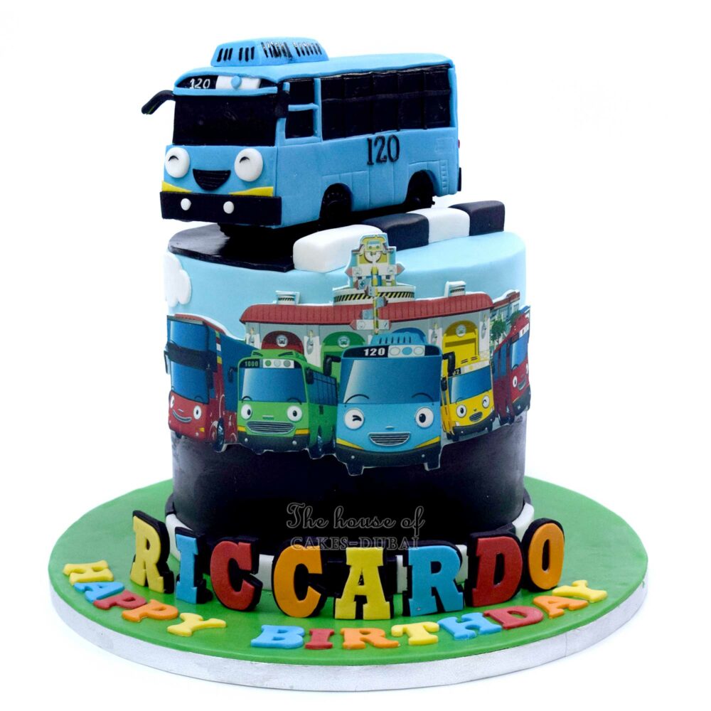 Tayo the Little Bus Cake | Cakes in Dubai | Birthday Cakes