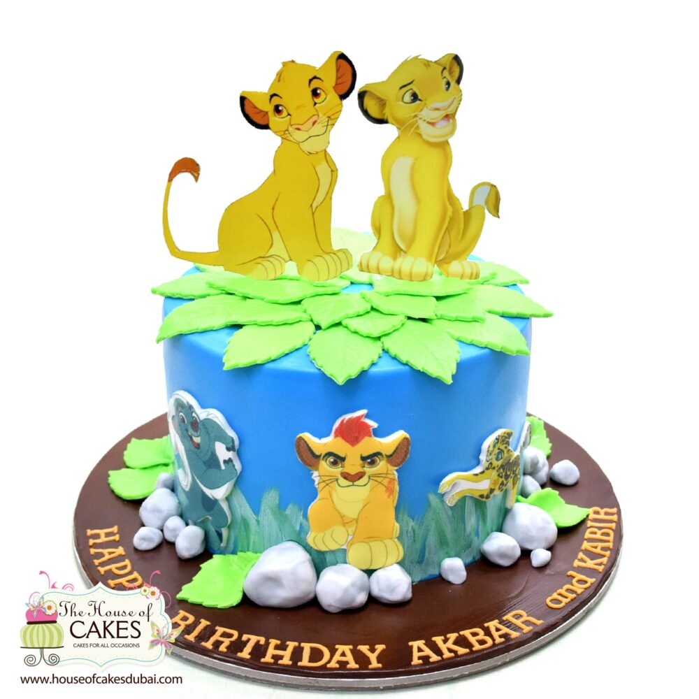 The Lion King Cake 1