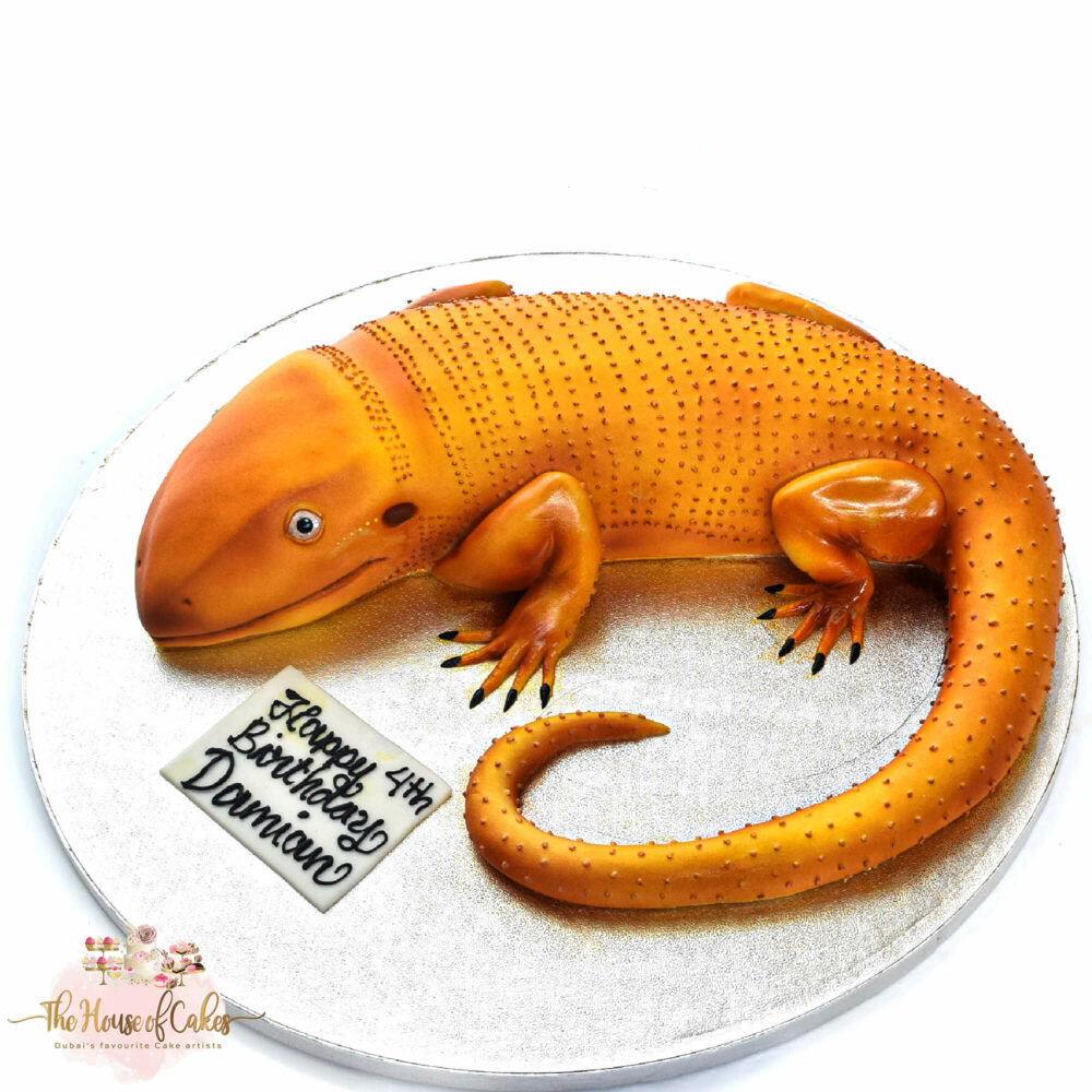 Lizard Cake - The House of Cakes Dubai