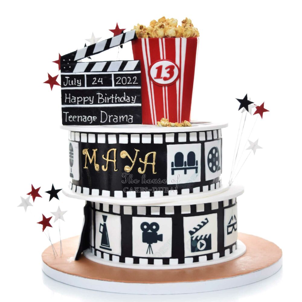 Teenage drama movie theme cake - The House of Cakes Dubai