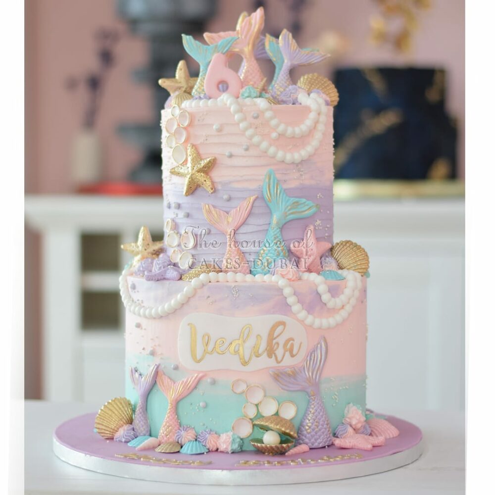 Mermaid Cake 40 - The House of Cakes Dubai