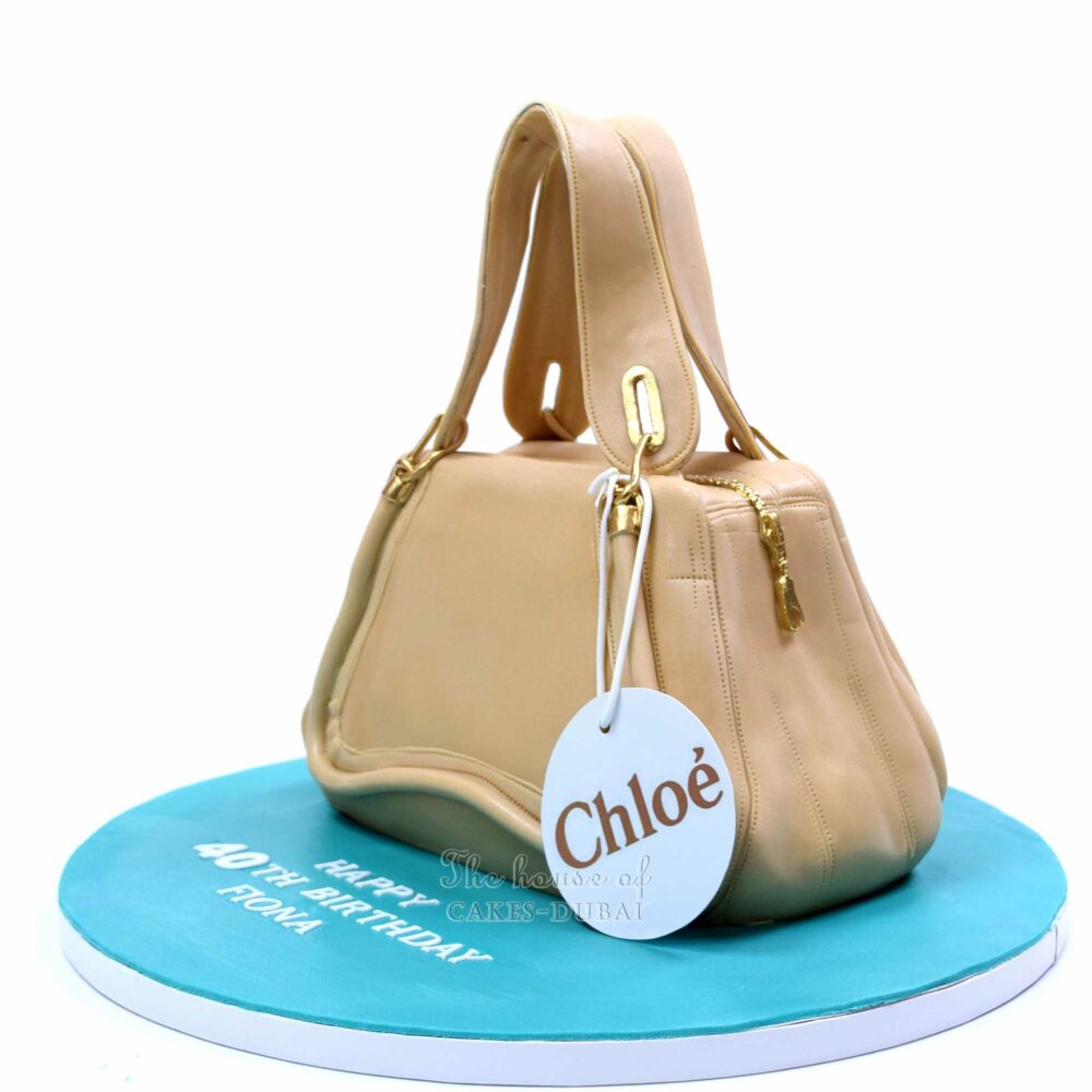 CHLOE bag cake - The House of Cakes Dubai