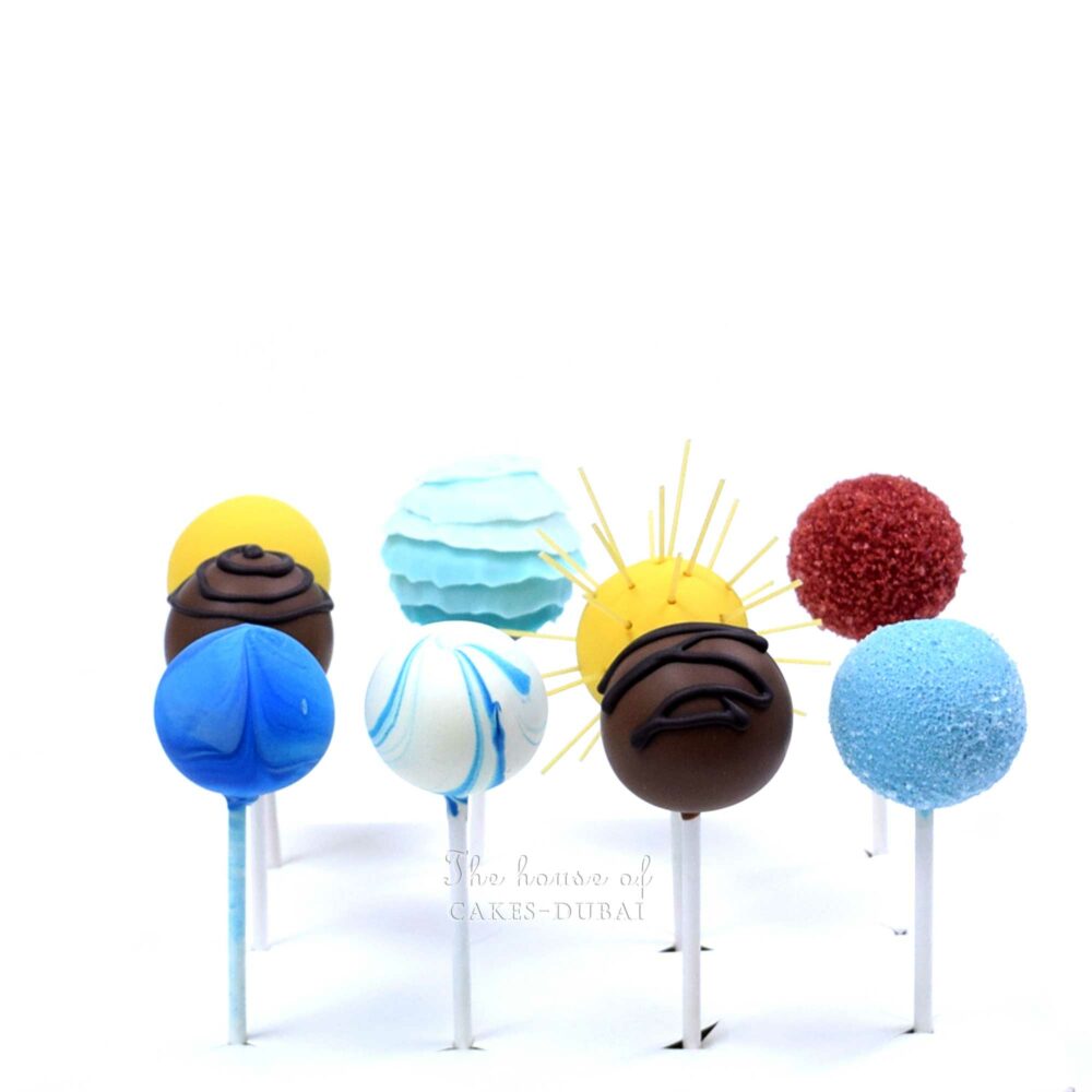 Planets Cake Pops - The House of Cakes Dubai